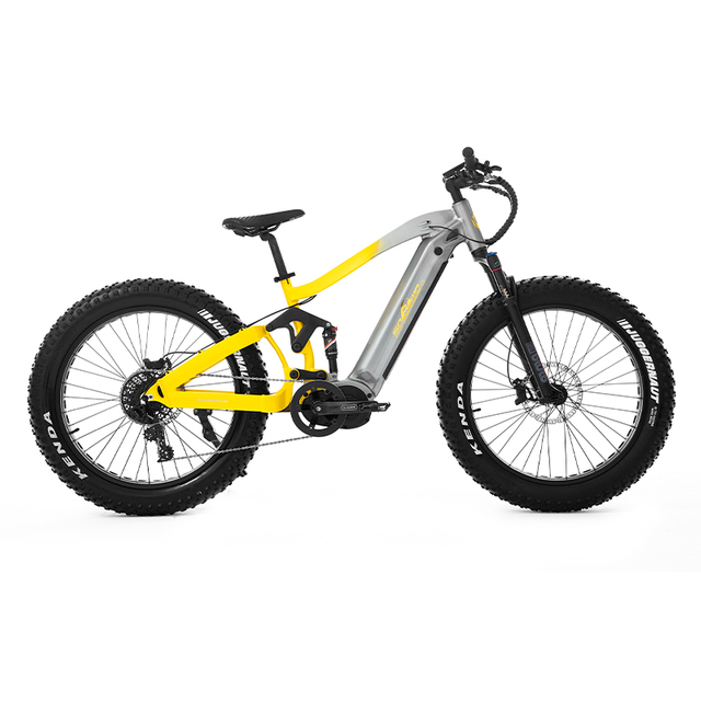 All Terrain Full Suspension Mid Drive Electric Fat Bike for Sale Q7-19 ...